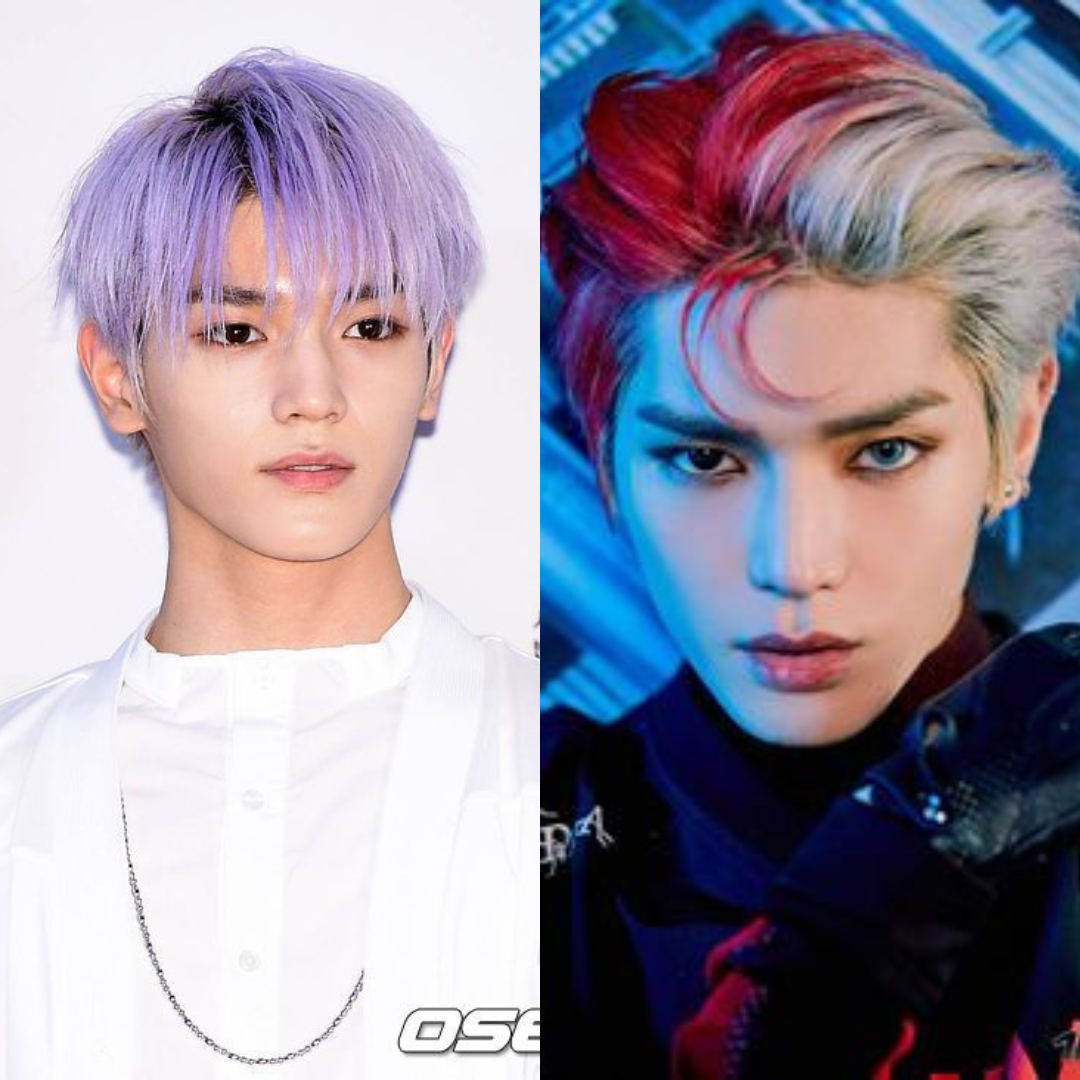 13 Warna Rambut yang Pernah dicoba Taeyong NCT